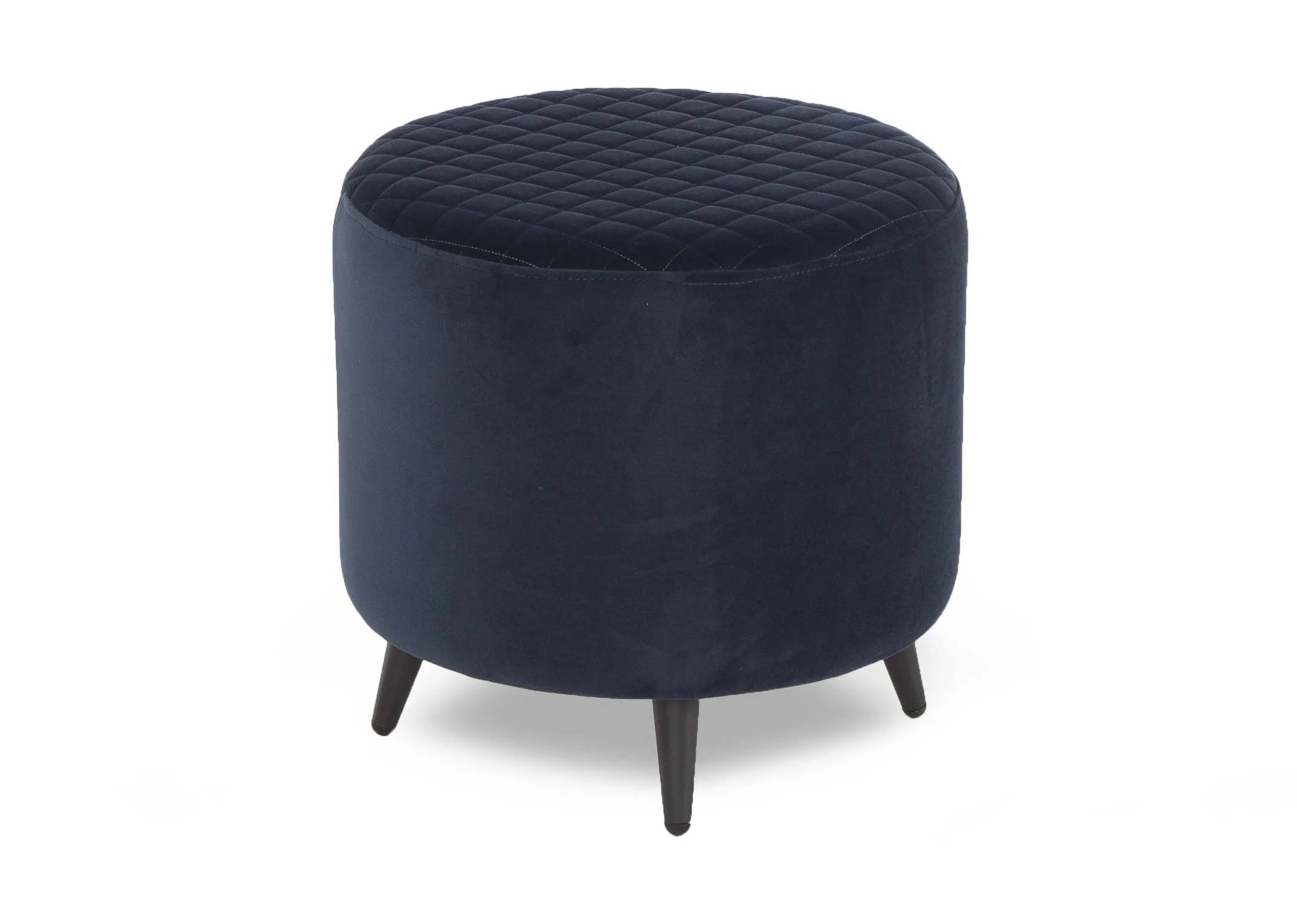 Blue Velvet Footstool Ottowa