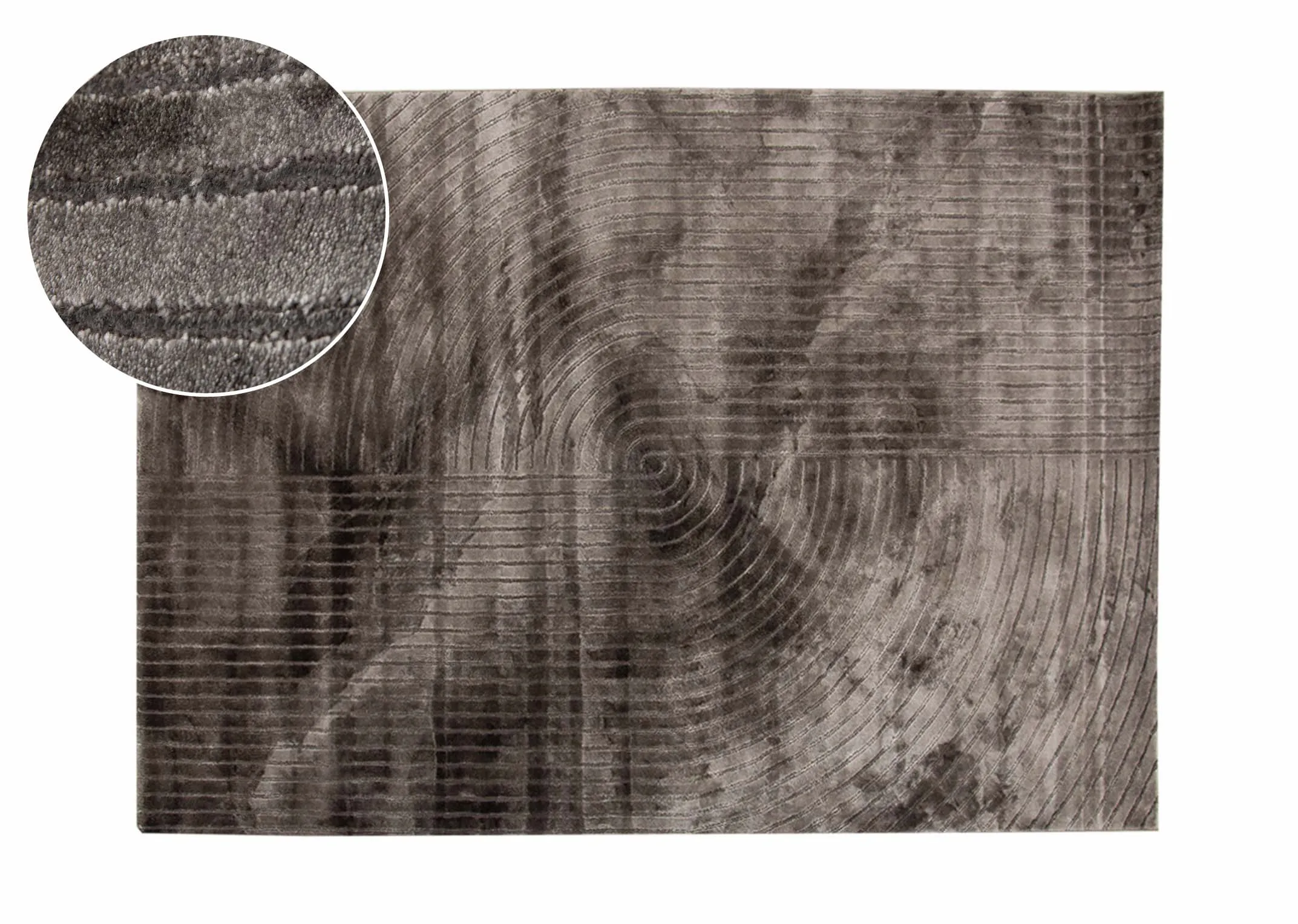 Grey & Green Print 200cm x 290cm Large Rug - Rima - EZ Living Furniture