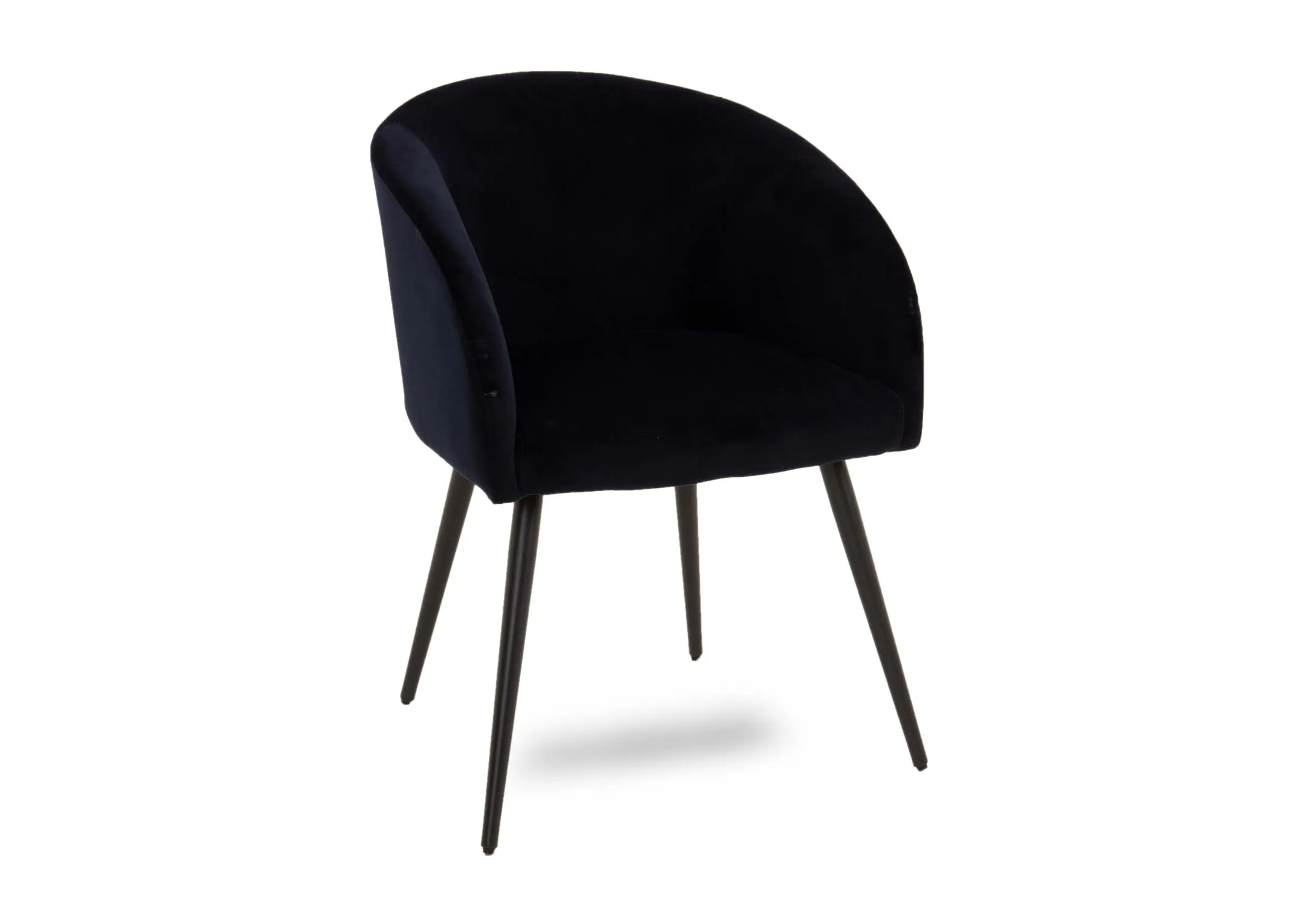 Navy Fabric Dining Chair - Alex - EZ Living Furniture